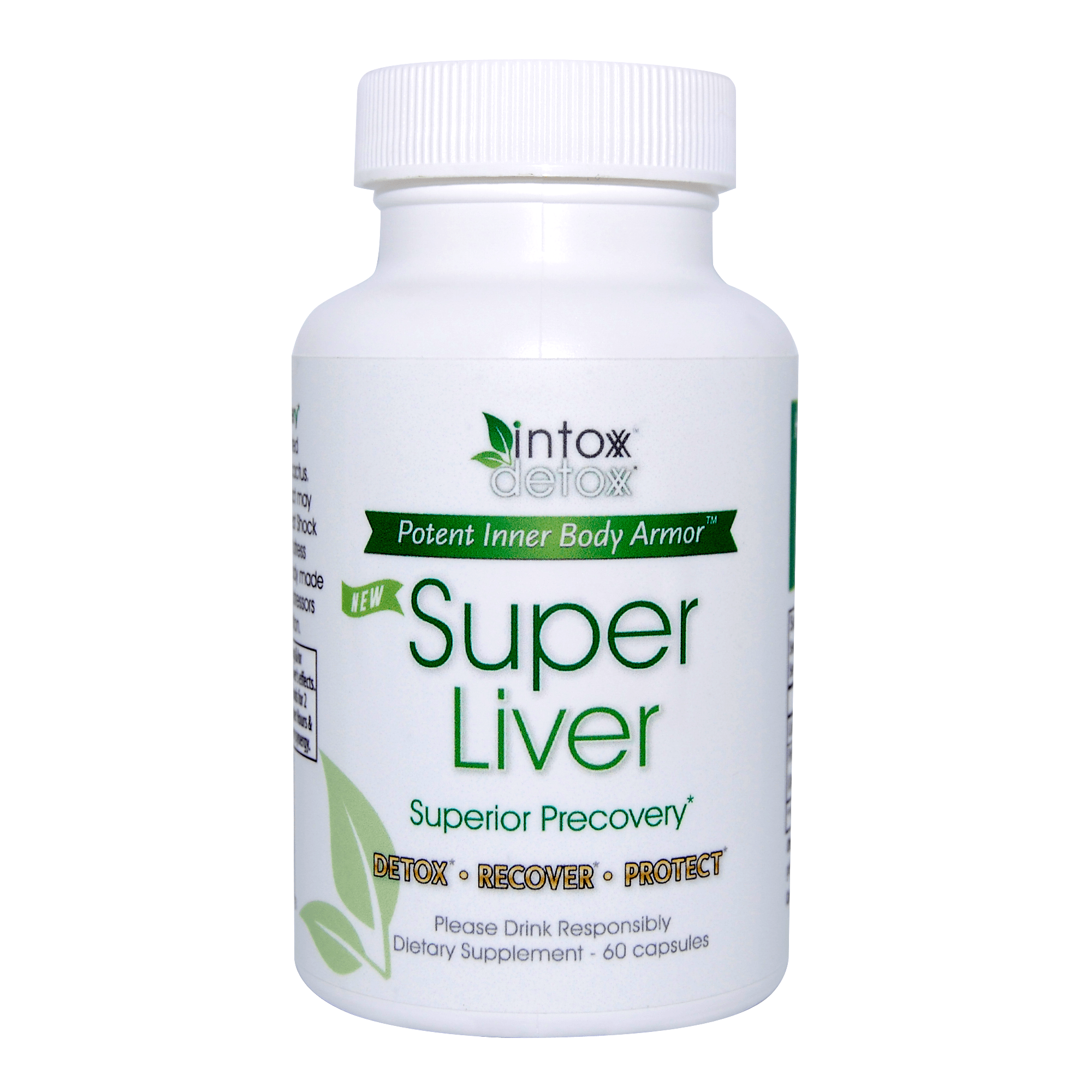 Super Liver Superior Precovery - 60 capsules | NEW! – intoxdetox